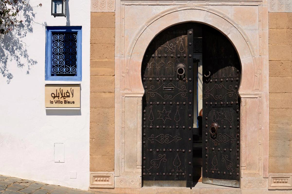 Comment se rendre et contacter La Villa Bleue Sidi Bou Said - Tunisie