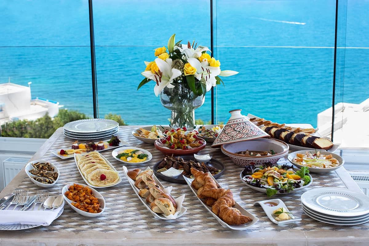 Le restaurant gastronomique de la Villa Bleue Sidi Bou Said