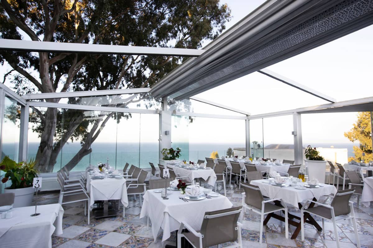 Le restaurant gastronomique de la Villa Bleue Sidi Bou Said